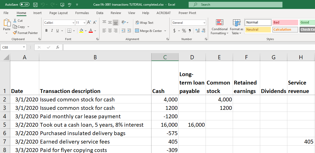 Excel – Accounting is Analytics